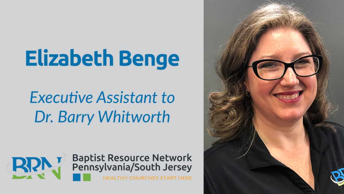 Elizabeth Benge - Baptist Resource Network