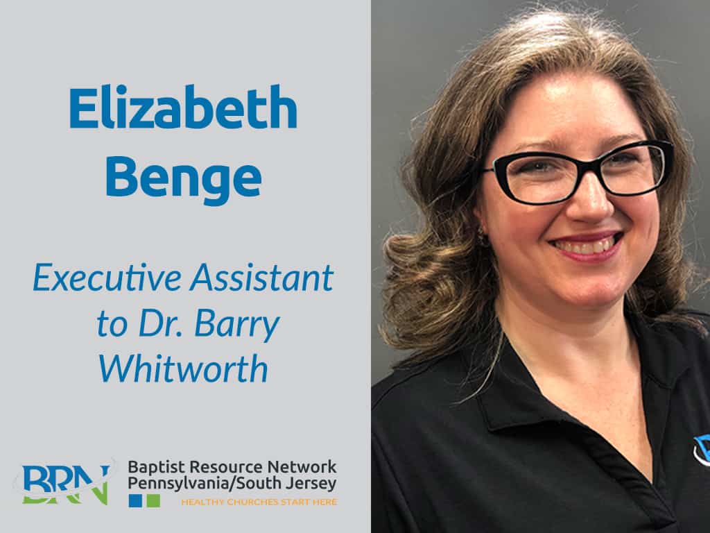 Elizabeth Benge - Baptist Resource Network