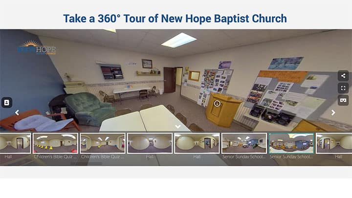 360° Virtual Tours - Baptist Resource Network