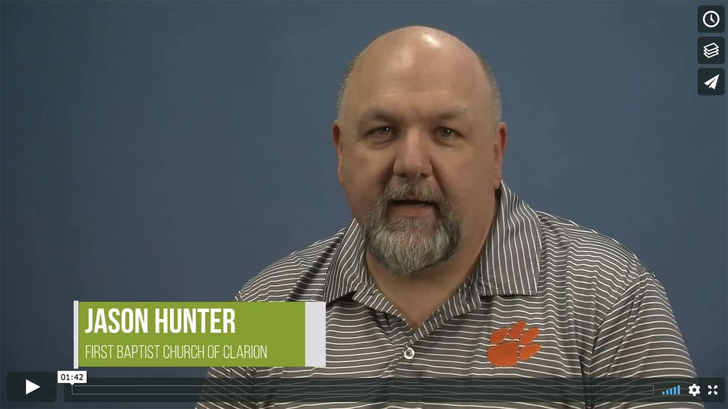 Pastor Jason Hunt celebrates the Cooperative Program - Baptist Resource ...