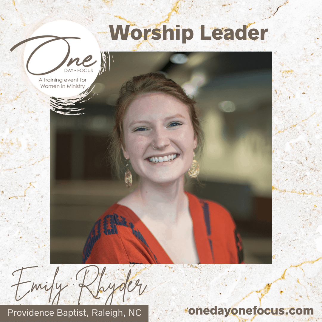 OneDay·OneFocus virtual training event for women in ministry, Oct. 29 ...