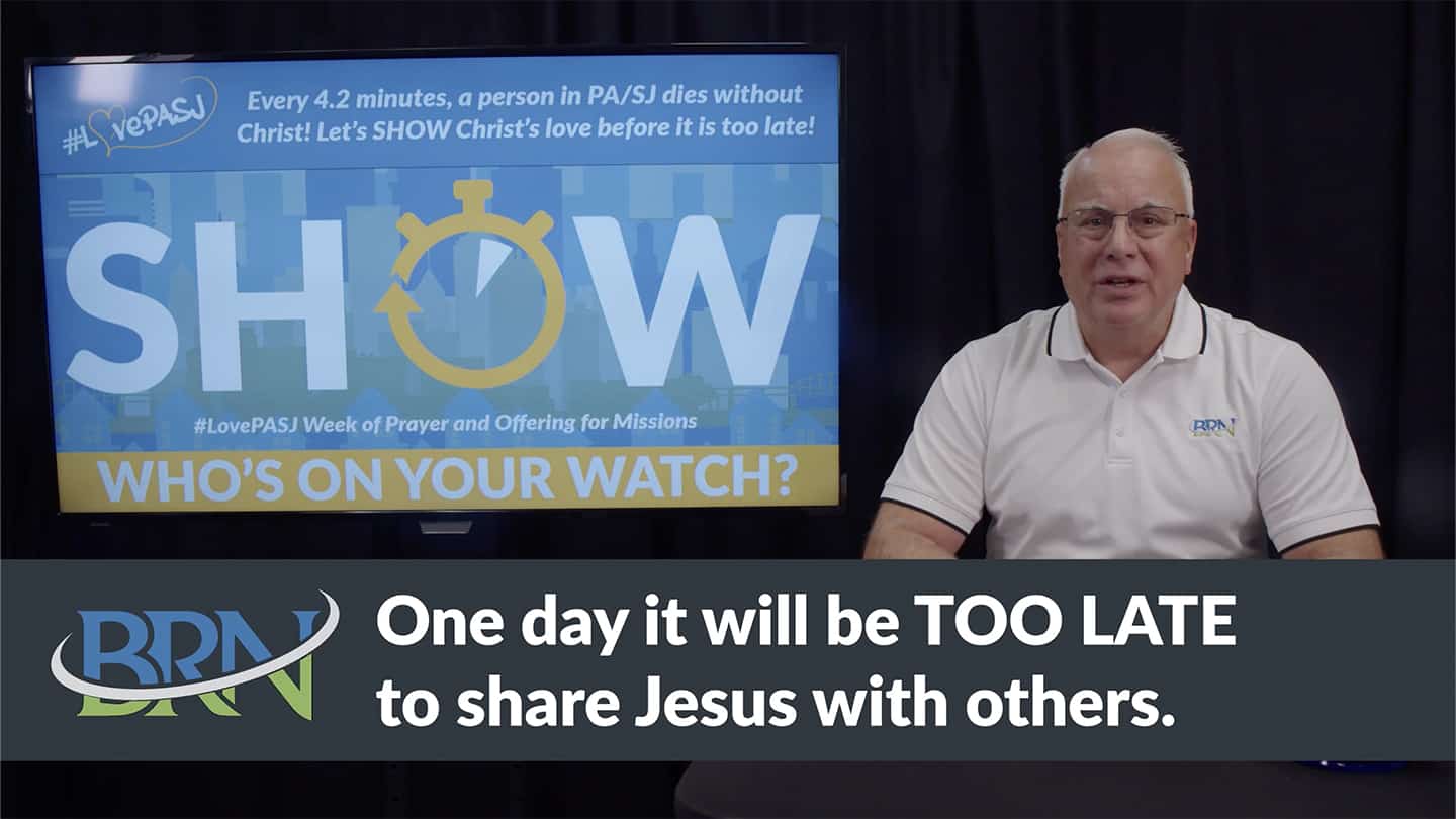 'We must do the works of Him who sent Me while it is day. Night is ...