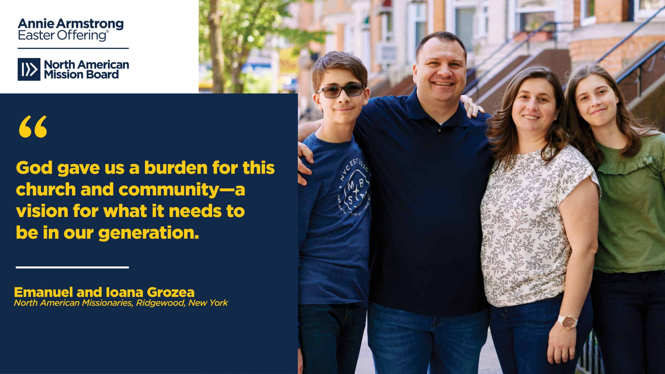 CP Stories: Emanuel and Ioana Grozea, Ridgewood, New York - Baptist Resource Network