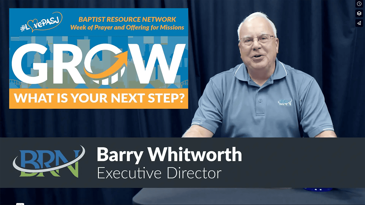 Thank you for praying during BRN's #LovePASJ Week of Prayer and Offering - Baptist Resource Network