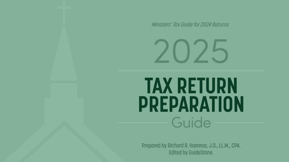 GuideStone 2025 Ministers' Tax Guide - Baptist Resource Network