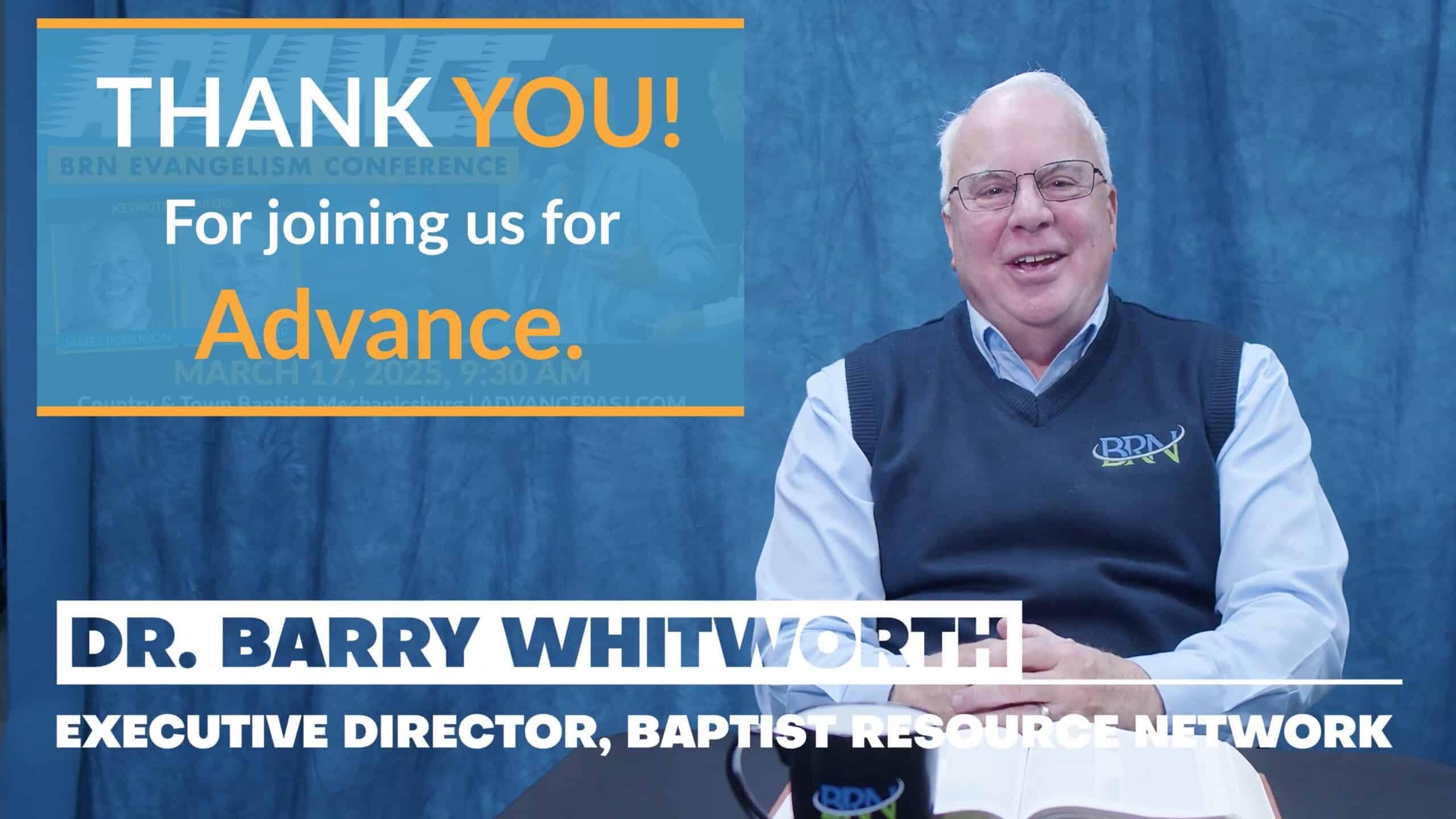 A quick recap of the 2025 Advance Conference - Baptist Resource Network