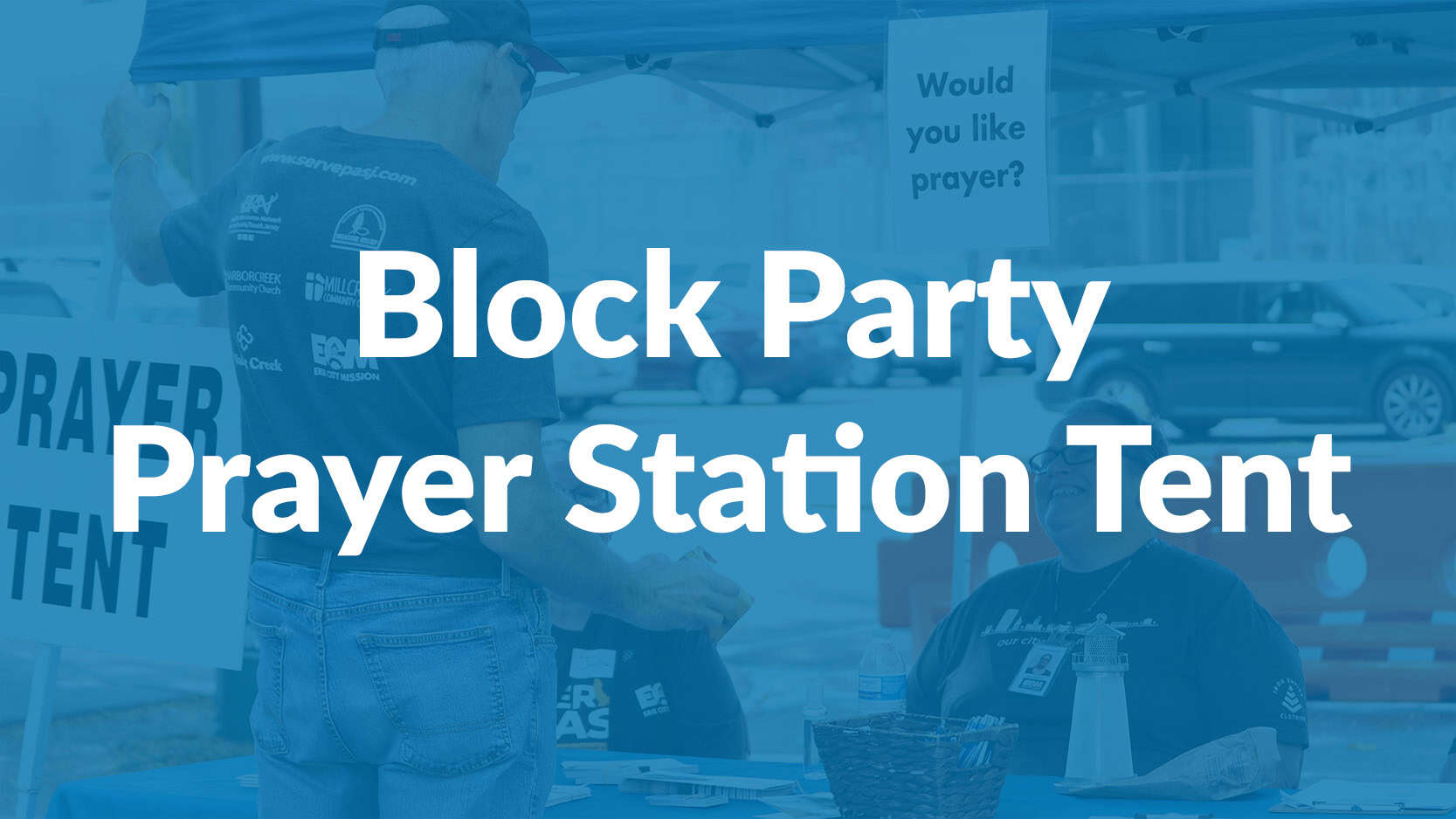 SW20 - Block Party Prayer Station Tent - Baptist Resource Network